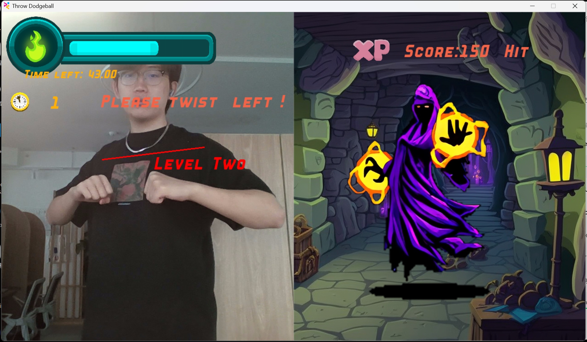 Waist Twisting Game Based On Mediapipe by APieceOfToast123