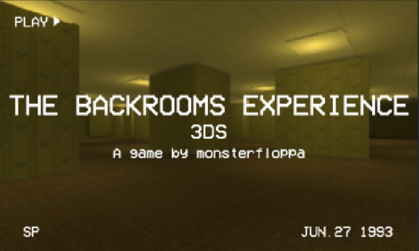 The backrooms experience 3ds (DEMO) by Monster Floppa