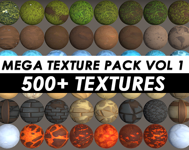 Stylized Textures – Mega Pack Vol 1 by oleekconder