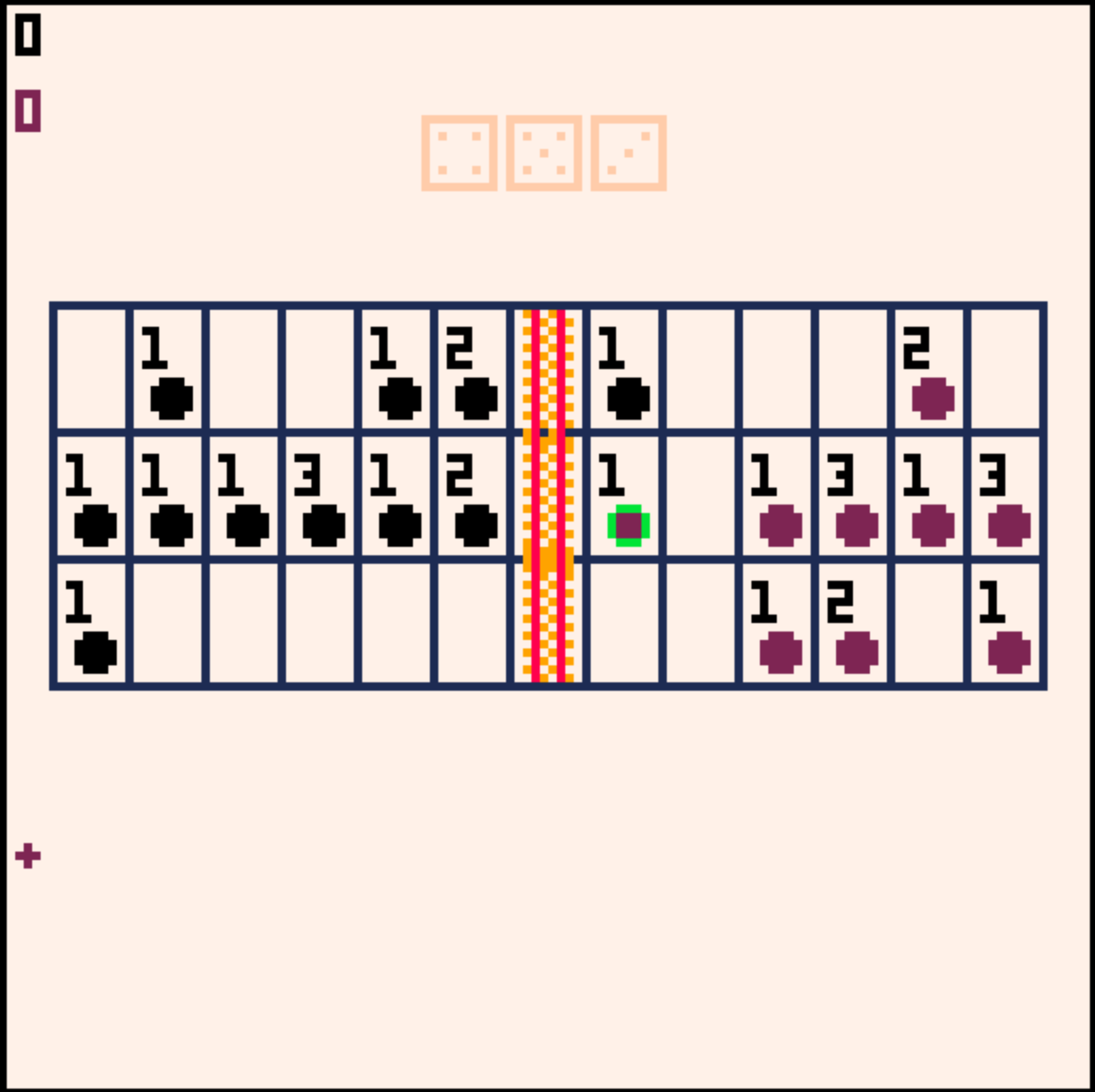 Board selection - Ludus duodecim scriptorum Trepidus by Game On! For All
