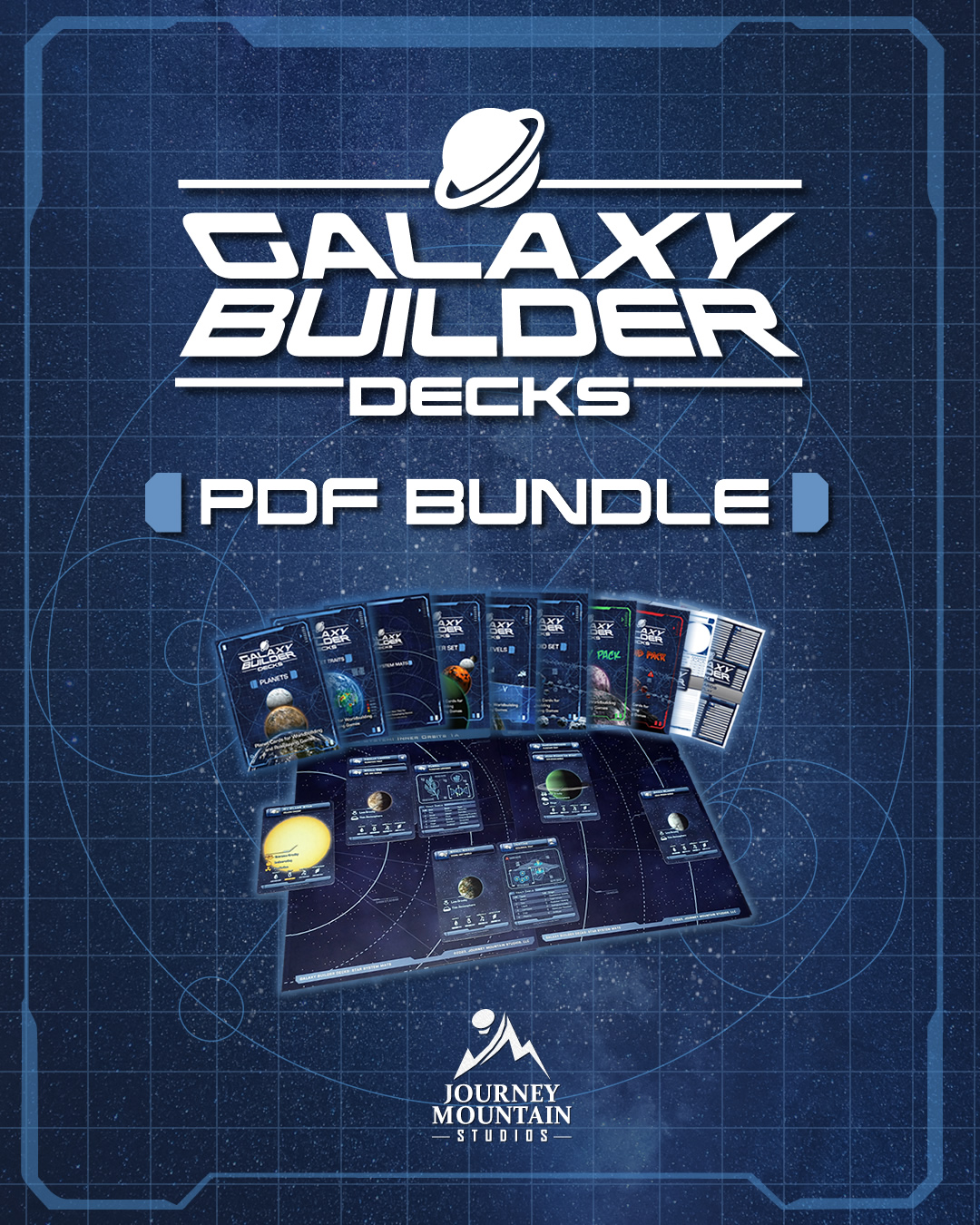 Galaxy Builder Decks Feb Bundle by Journey Mountain Studios - itch.io