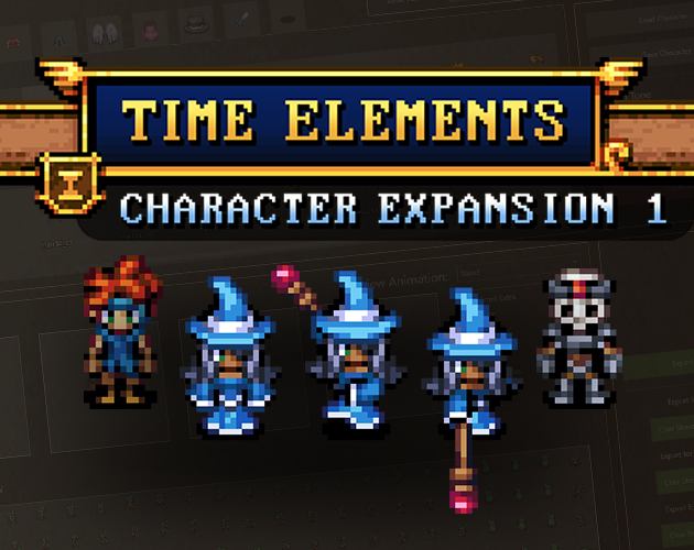 Time Elements: Character Expansion 1 by finalbossblues