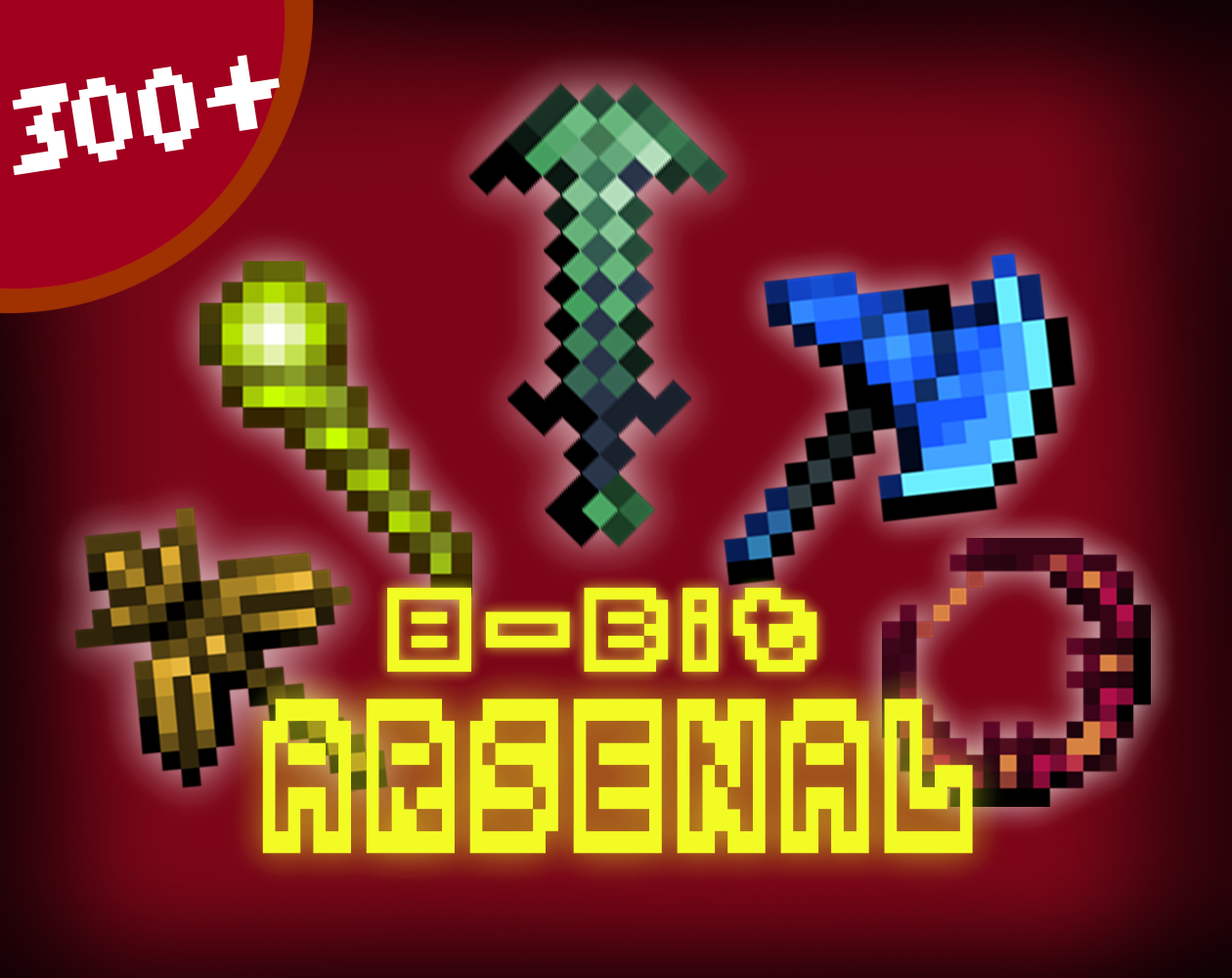 The final update - Mega expansion #2 - 8-Bit Arsenal - RPG Weapon Pack by xStrax69