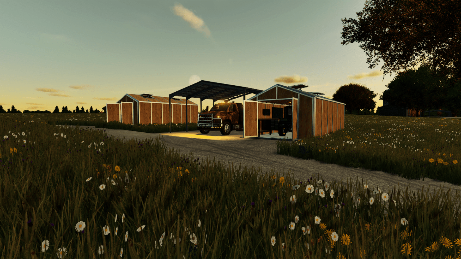 modHub submission - FS22 He Sheds by Newell_Gaming