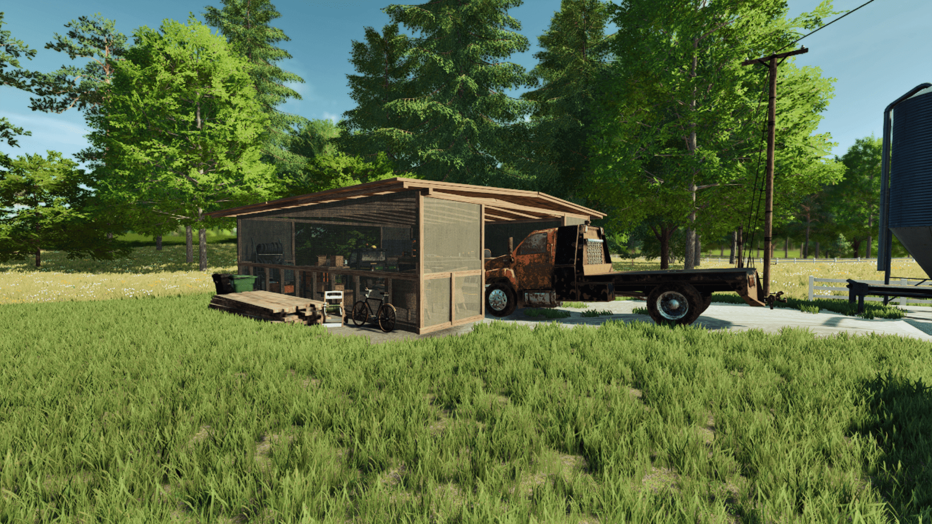 FS22 Homemade Deck Workshop by Newell_Gaming