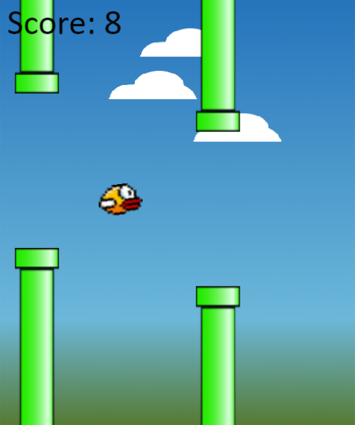 Flappy bird by Amaan