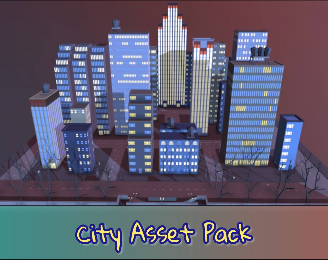 Low Poly City Asset Pack by viravoloshyn Low Poly City Asset Pack by viravoloshyn