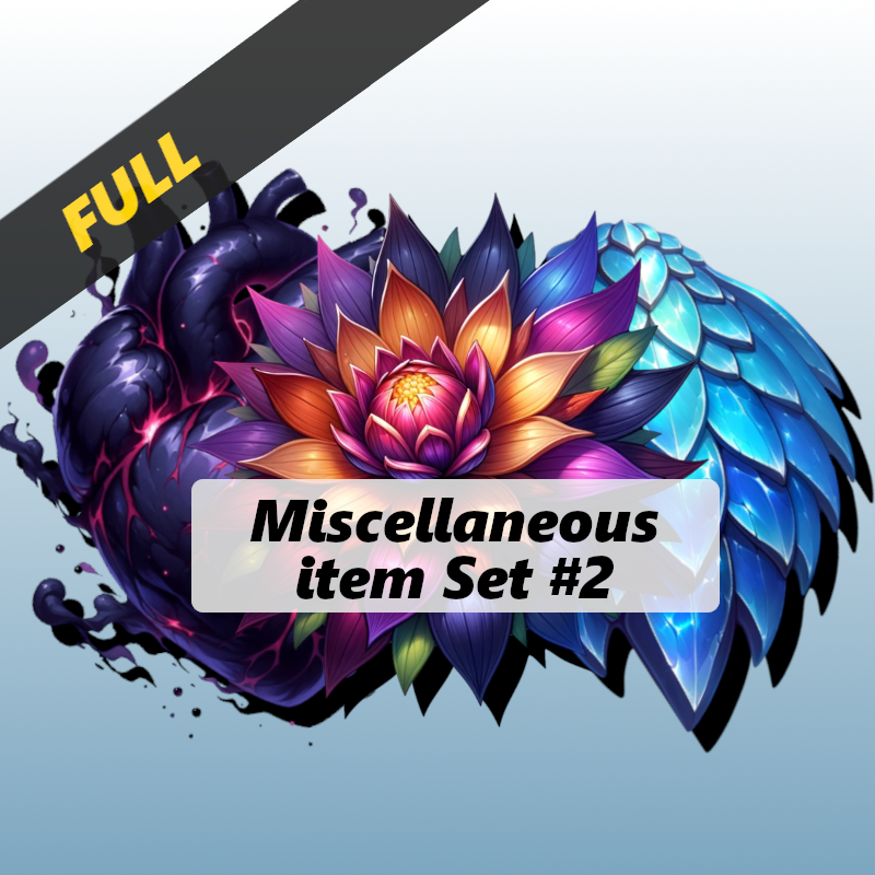 Miscellaneous item Set #2 by TrulyMalicious