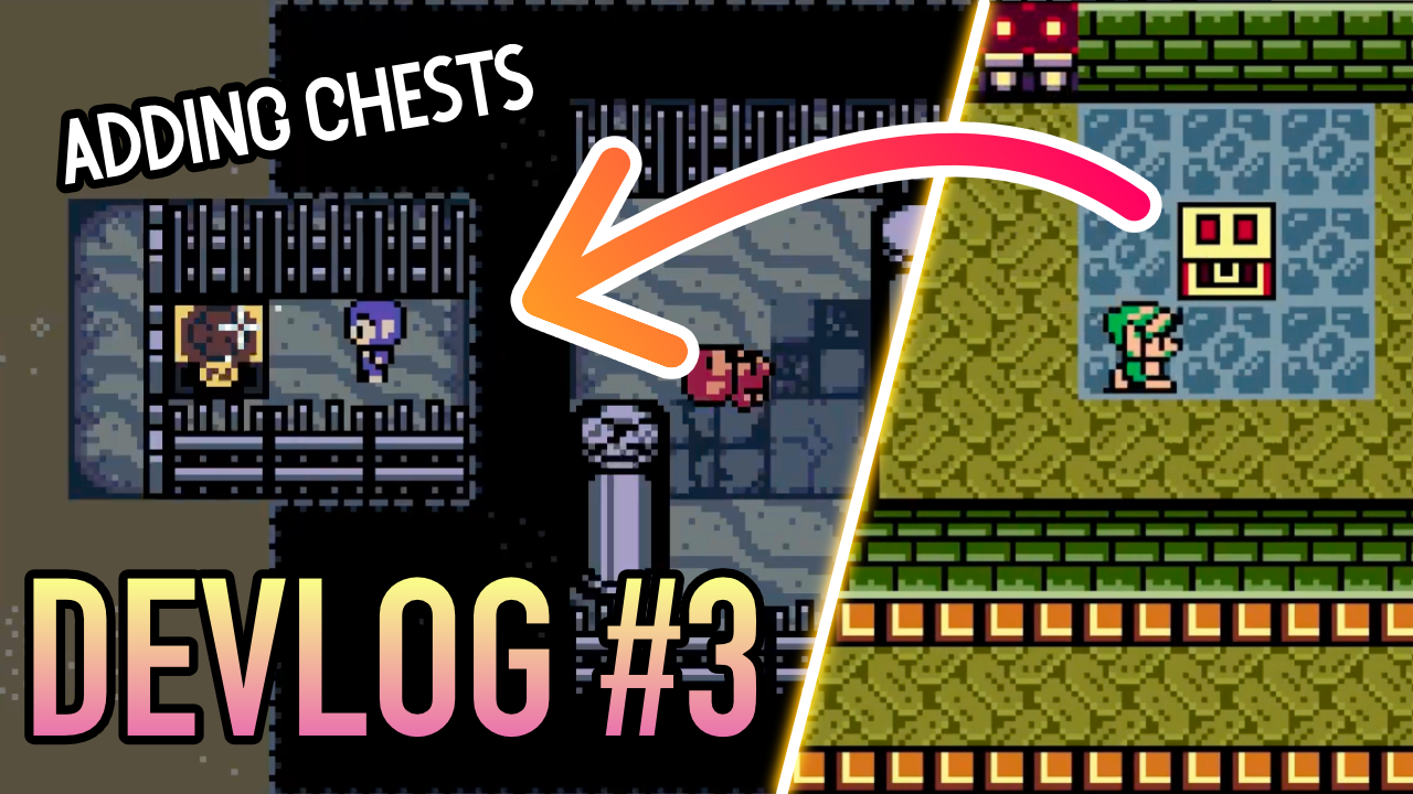 Adding chests to my Zelda-like game | Tearscape Devlog #3 - itch.io