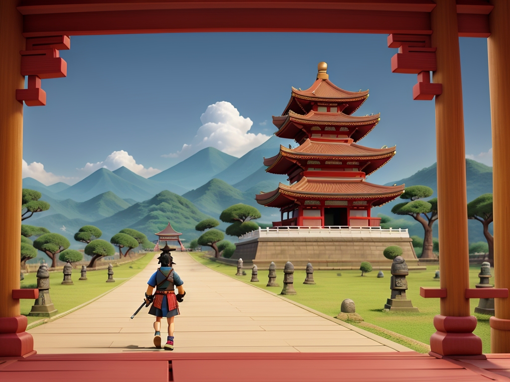 Samurai Runner by d1373rgamedev