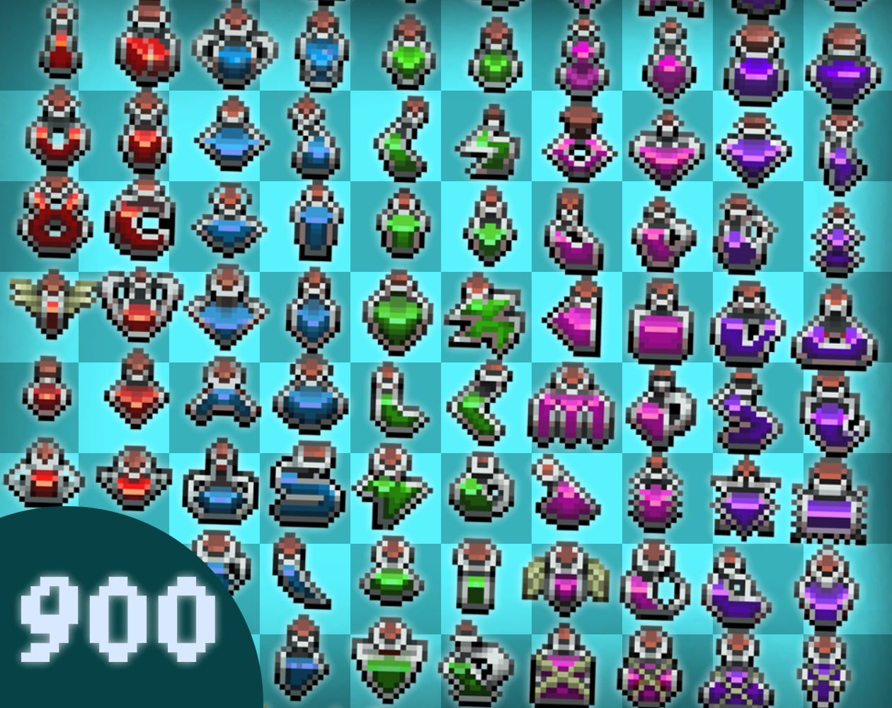Mystic Brew Pixel Pack - RPG Potion Pack by xStrax69