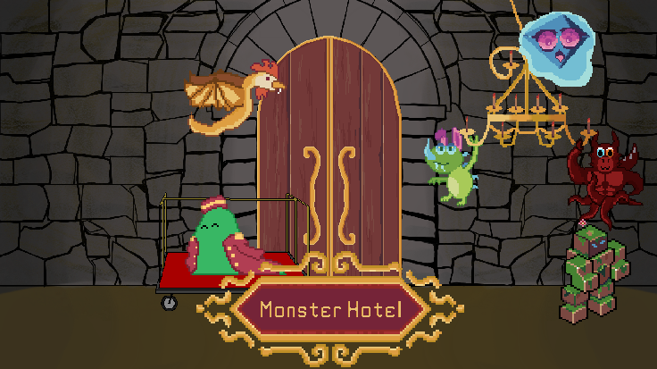 Monster Hotel by Jentin, vosty, CannnedPineapple for Brackeys Game Jam ...