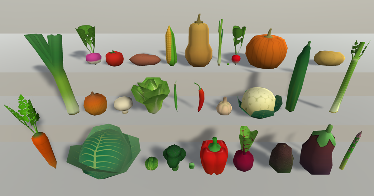 Bold Vegetables by triadne