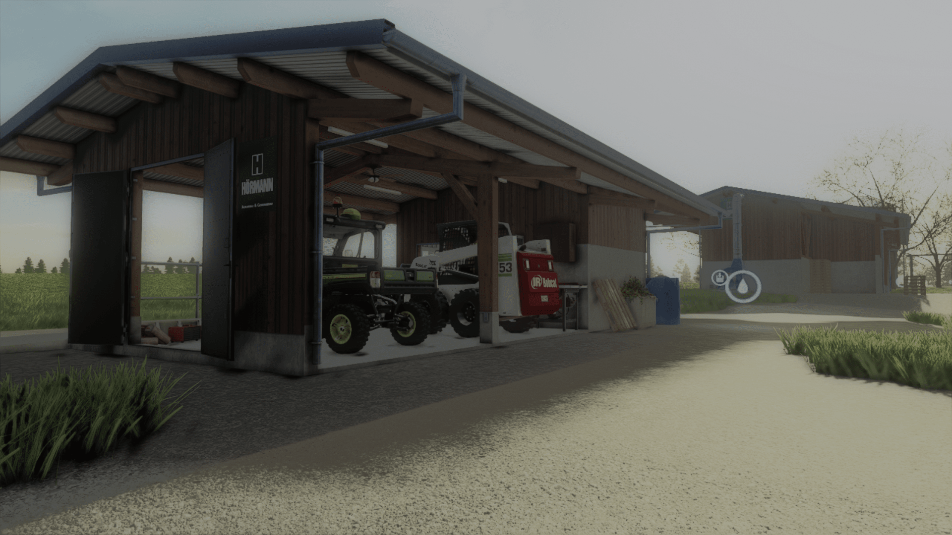 FS22 Backyard Woodshop Sheds by Newell_Gaming