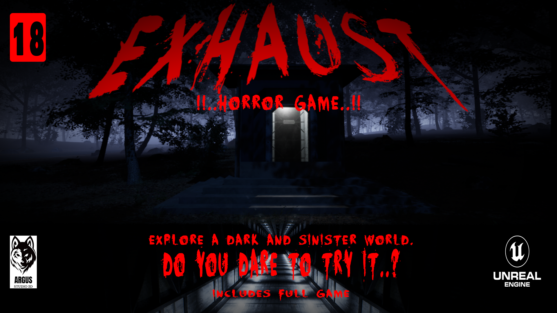EXHAUST horror game by David Sencia Montalvo