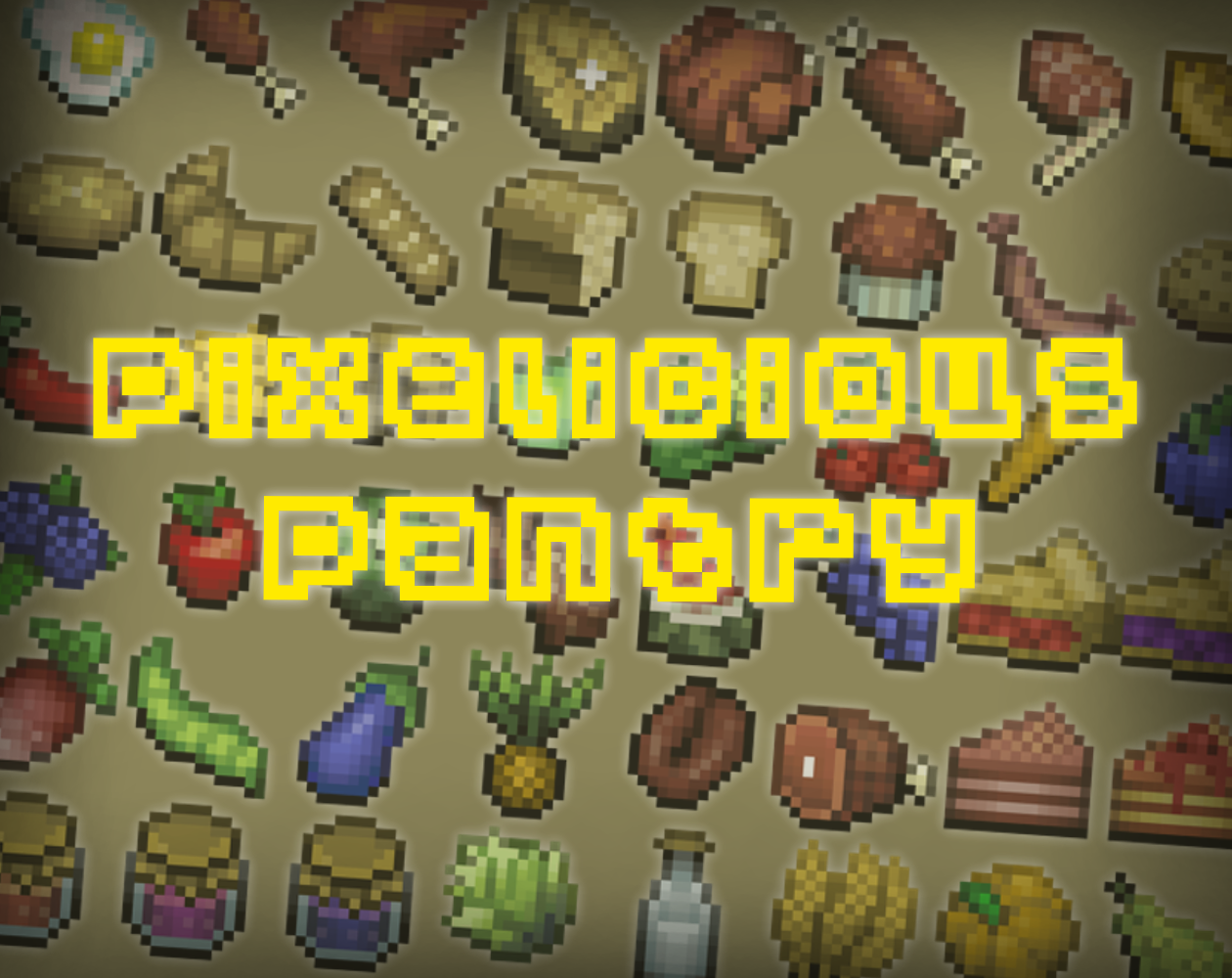 Pixelicious Pantry: A Food Pixel Art Asset Pack by xStrax69