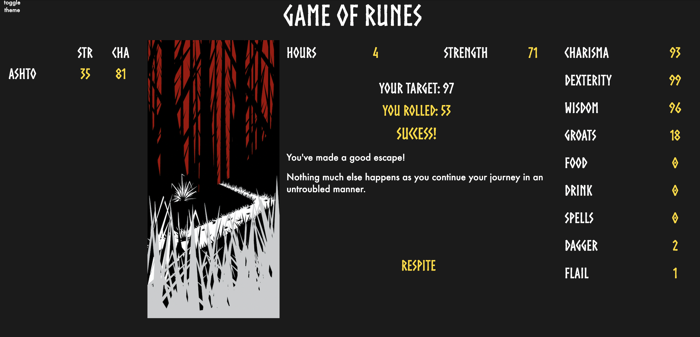 Game of Runes: concept and inspiration - itch.io