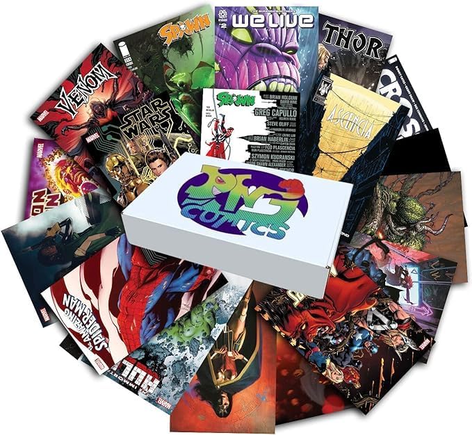 Marvel Comics, DC Comics & Indie Comic Books Collection 25 Pack - Box ...