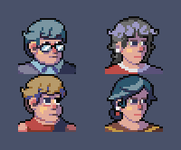 Character and portrait animation pack by grigoreen