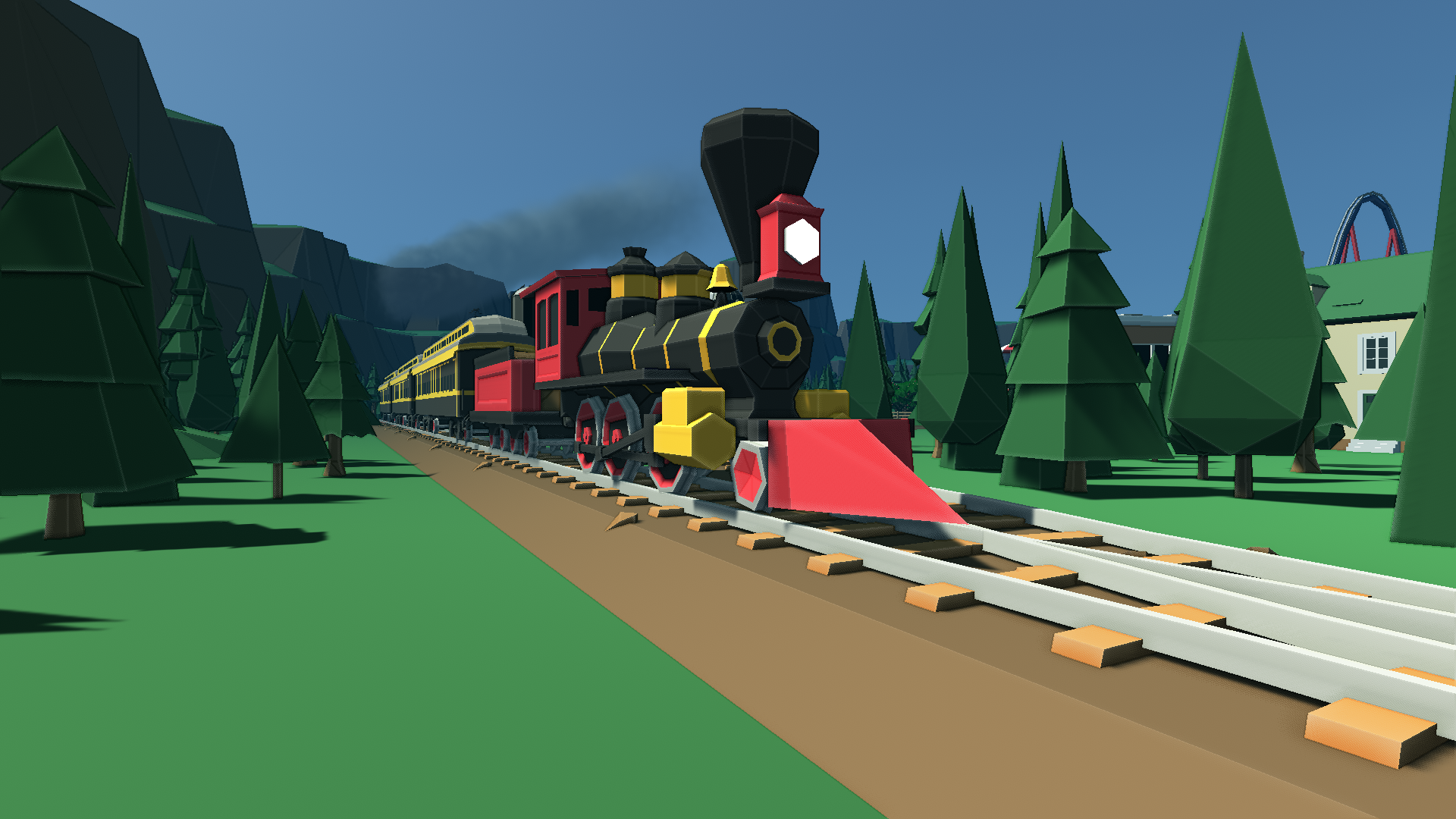 Simple Train Simulator by Esmond0