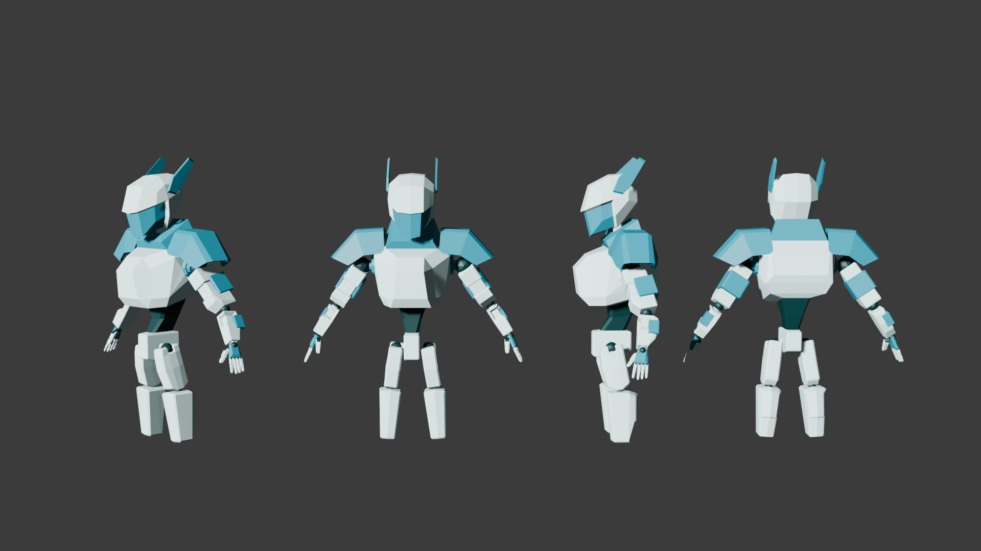 Low poly bot_01 by DBlob_UA
