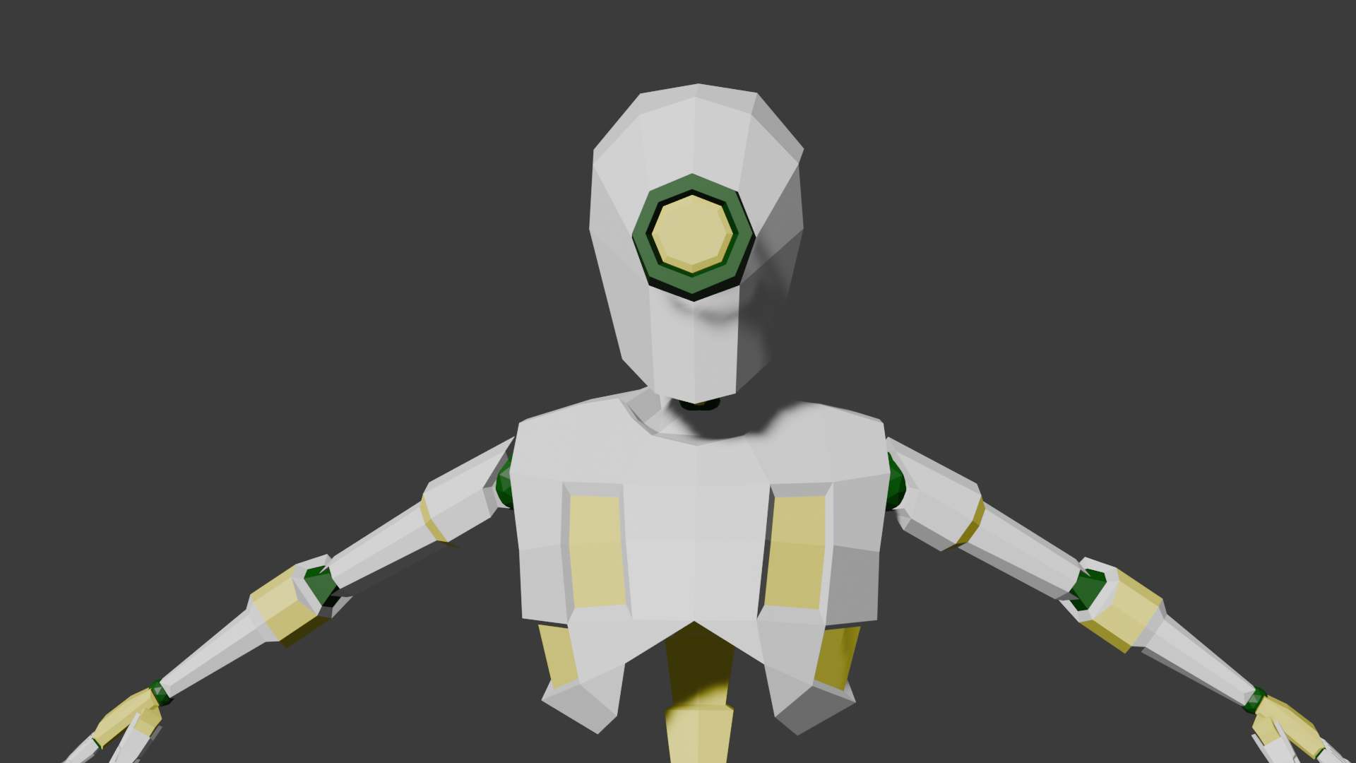 Low poly bot_02 by DBlob_UA