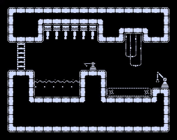 1-Bit Sci-Fi Tileset by Omniclause