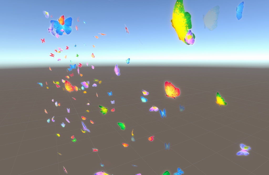 Unity Game Effect(VFX) - Butterfly by Eric Wang_Unity VFX Artist
