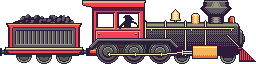 Pixel Train by Kooky