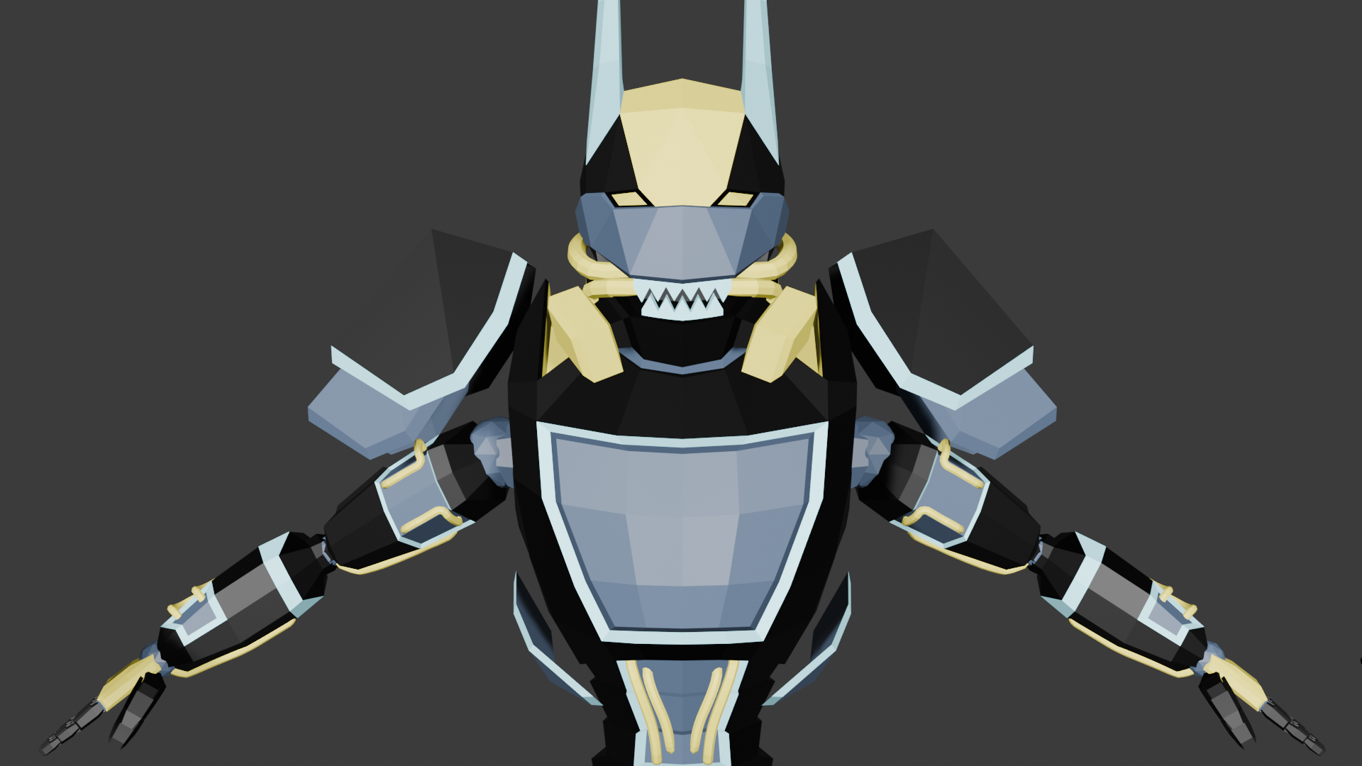 Low poly bot_03 by DBlob_UA