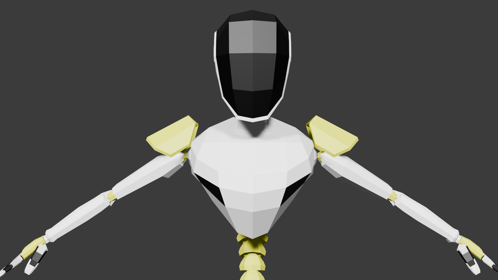 Low poly bot_04 by DBlob_UA