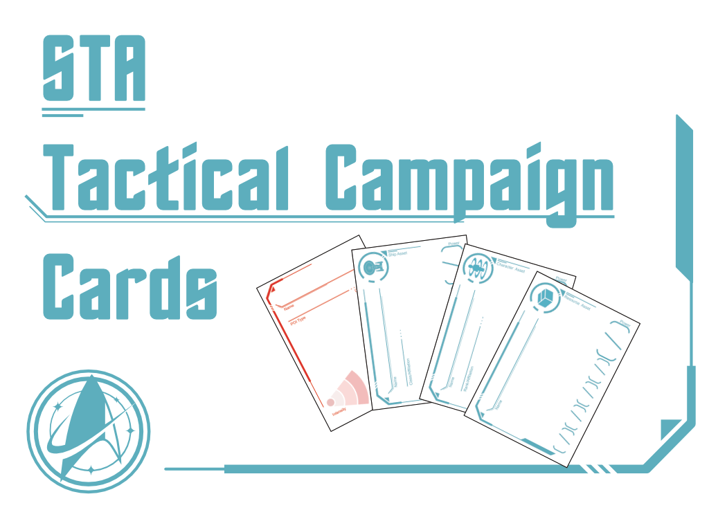 Star Trek Adventures: Tactical Campaign Cards by thatwalshguy