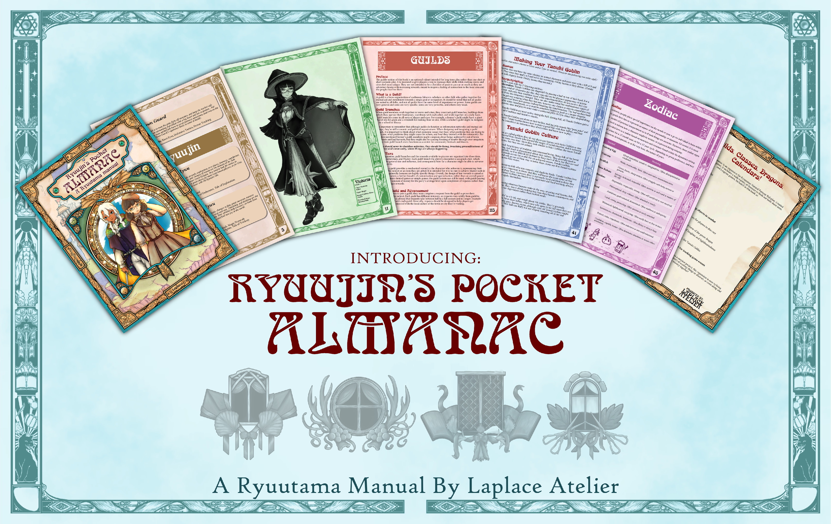 Ryuutama: Ryuujin's Pocket Almanac by Laplace Atelier