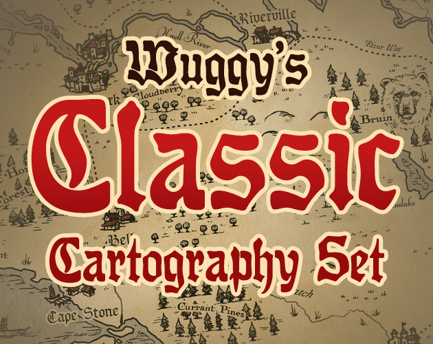 Wuggy's Classic Cartography Set by Wuggy