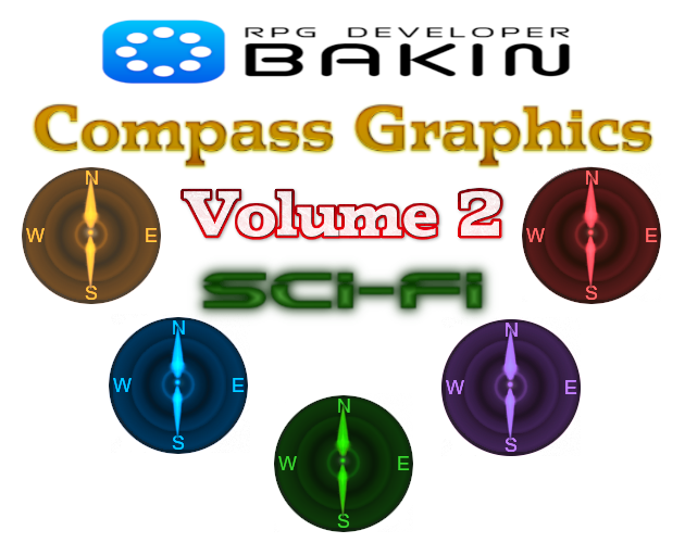 Compass Graphics Pack Vol. 2 - Sci-Fi by CompanionWulf
