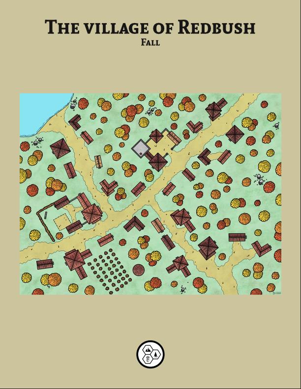 The Village of Redbush by Raznag