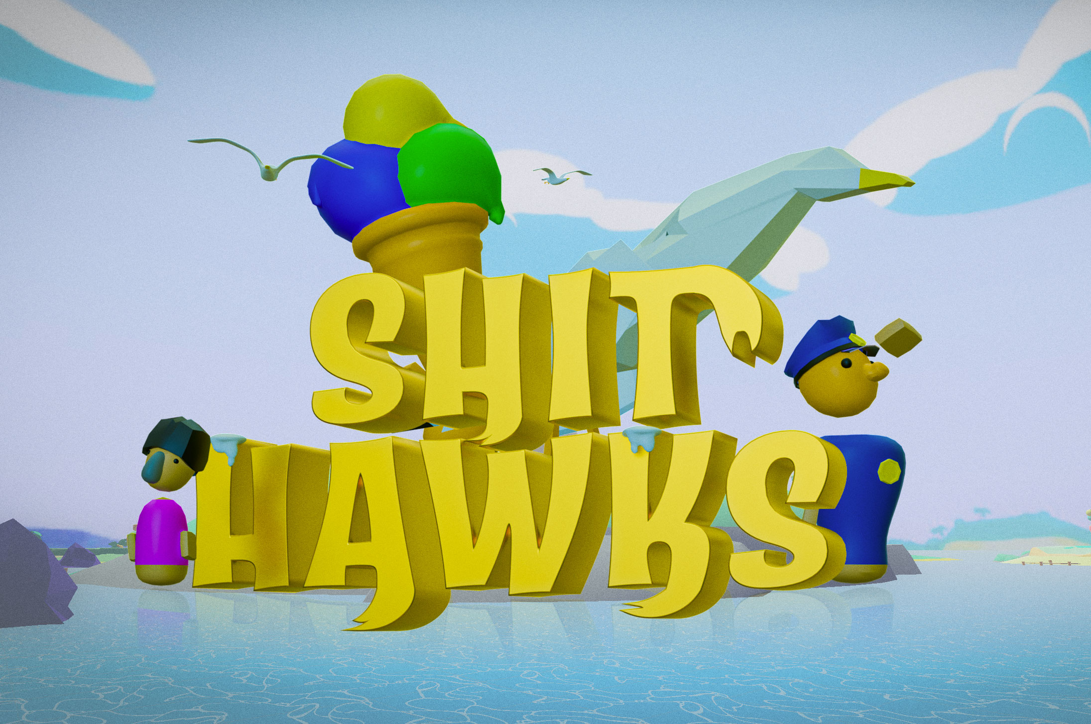 Shit Hawks by roary666, kauski for Games Now! Game Jam - Spring 2024 - itch.io