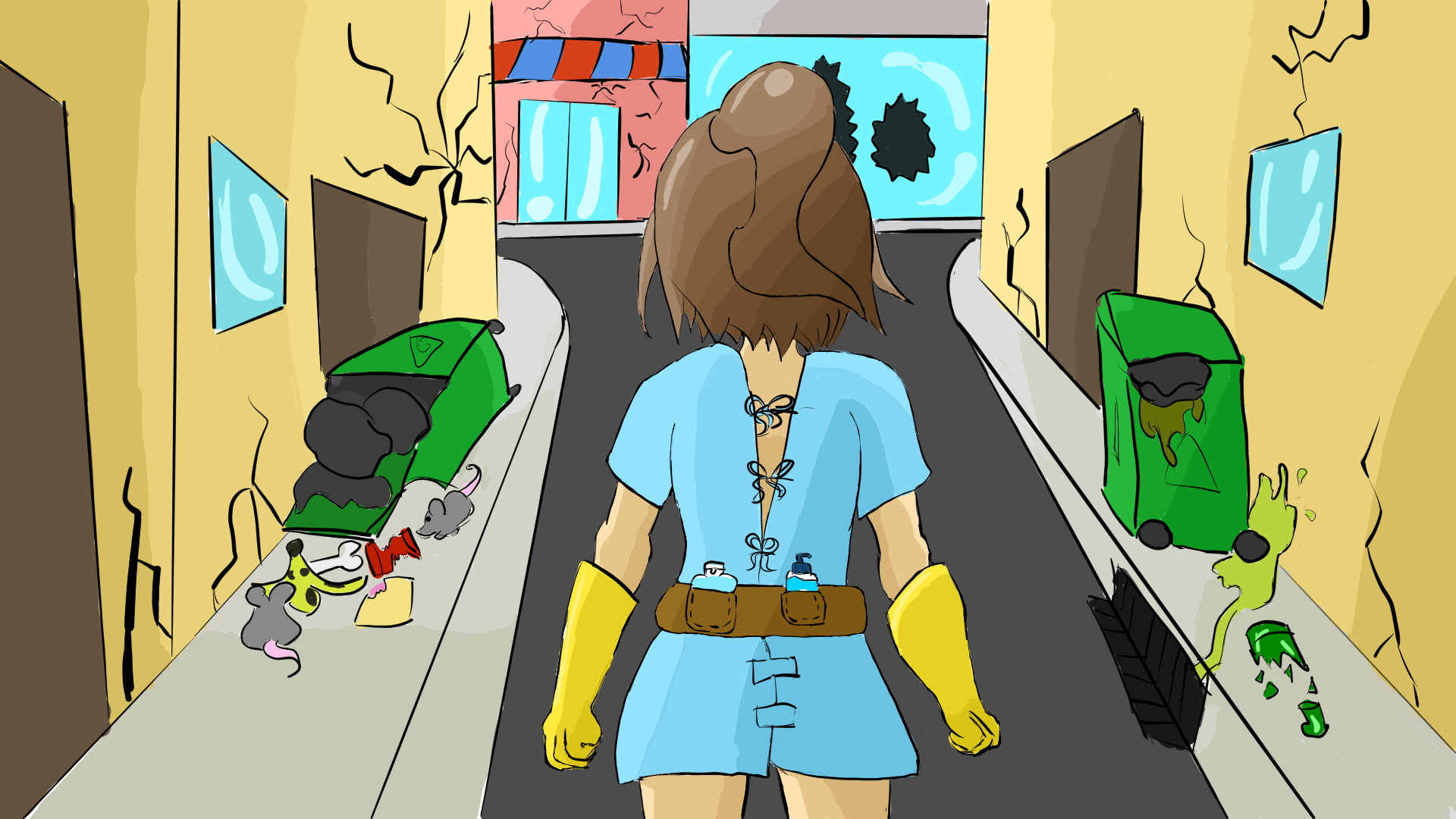 Touch & Panic by marine.drouin, Nicolas Brondin-Bernard