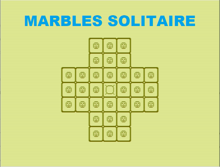 Marbles Solitaire by kielack