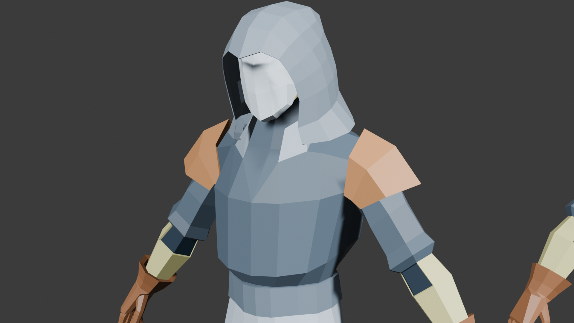 Low Poly Character "Char_01" by DBlob_UA
