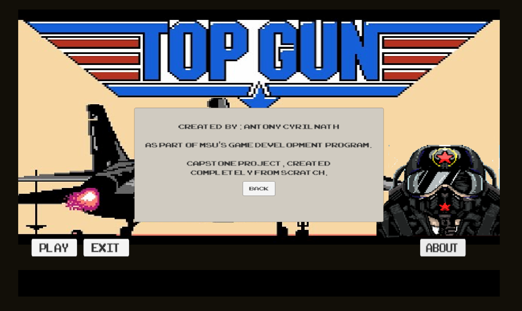 TOP (DOWN) GUN by AntonyCyril