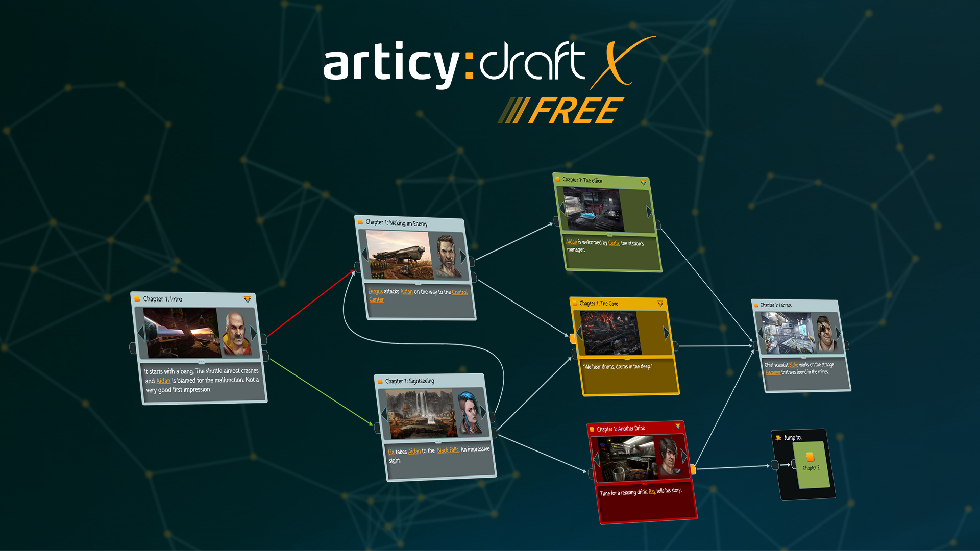 articy:draft X FREE by Articy Software