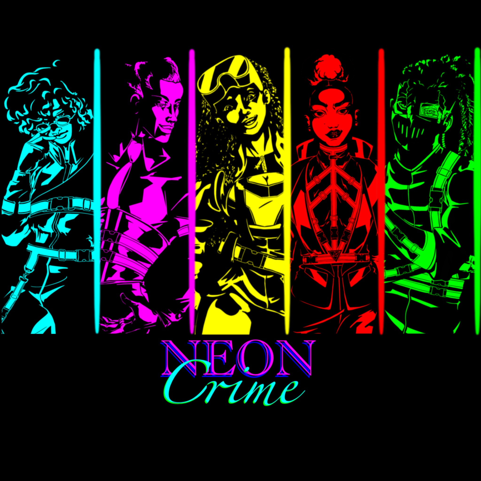 Neon Crime by umutesi-art