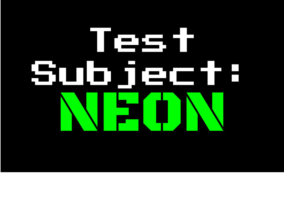 Test Subject: NEON by danejcamacho