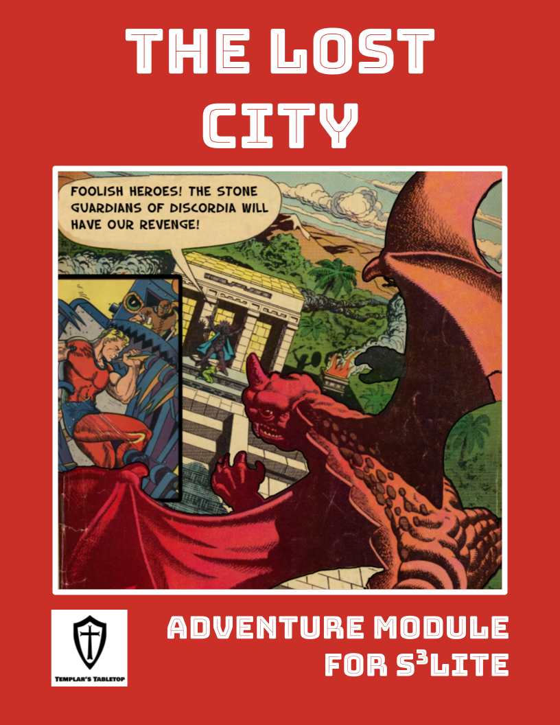 The Lost City - Adventure Module by Templar51 for RPG Talk Jam - The ...