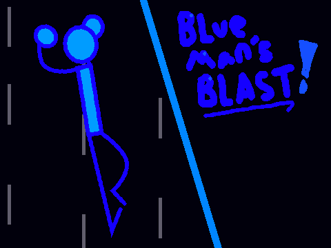 Blue Man's Blast by FoxDaSeventh for Indie Dev Game Jam #3 (Prizes ...