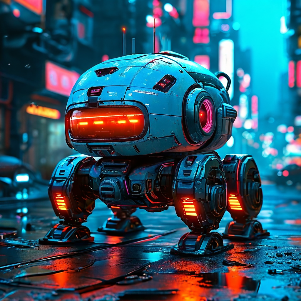 d20 Cyberpunk Turret Bots Vol 4 by Bograt