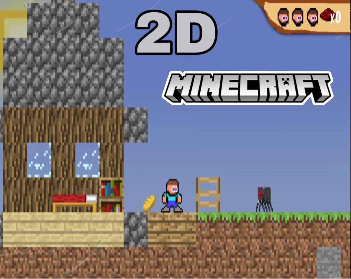 Minecraft 2D Platformer Demo by NostalgicAubrey