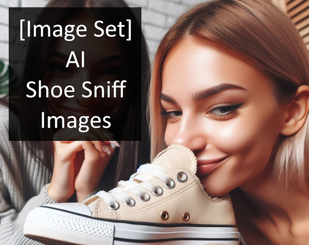 [Image Set] AI Shoe Sniff Images by AI Artist
