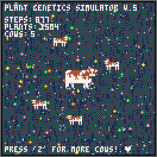 Plant Genetics Simulator V.5 by Mindful Panda Bear
